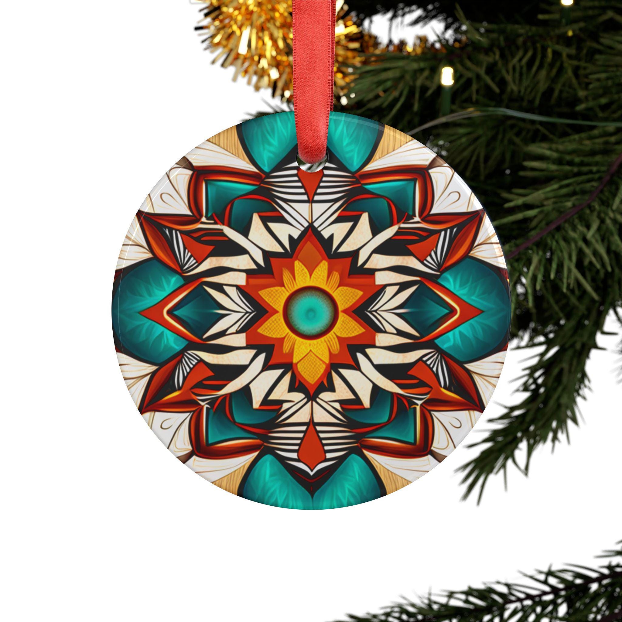 Acrylic Ornament, Native Ornament Design - Christmas Tree Decoration ...