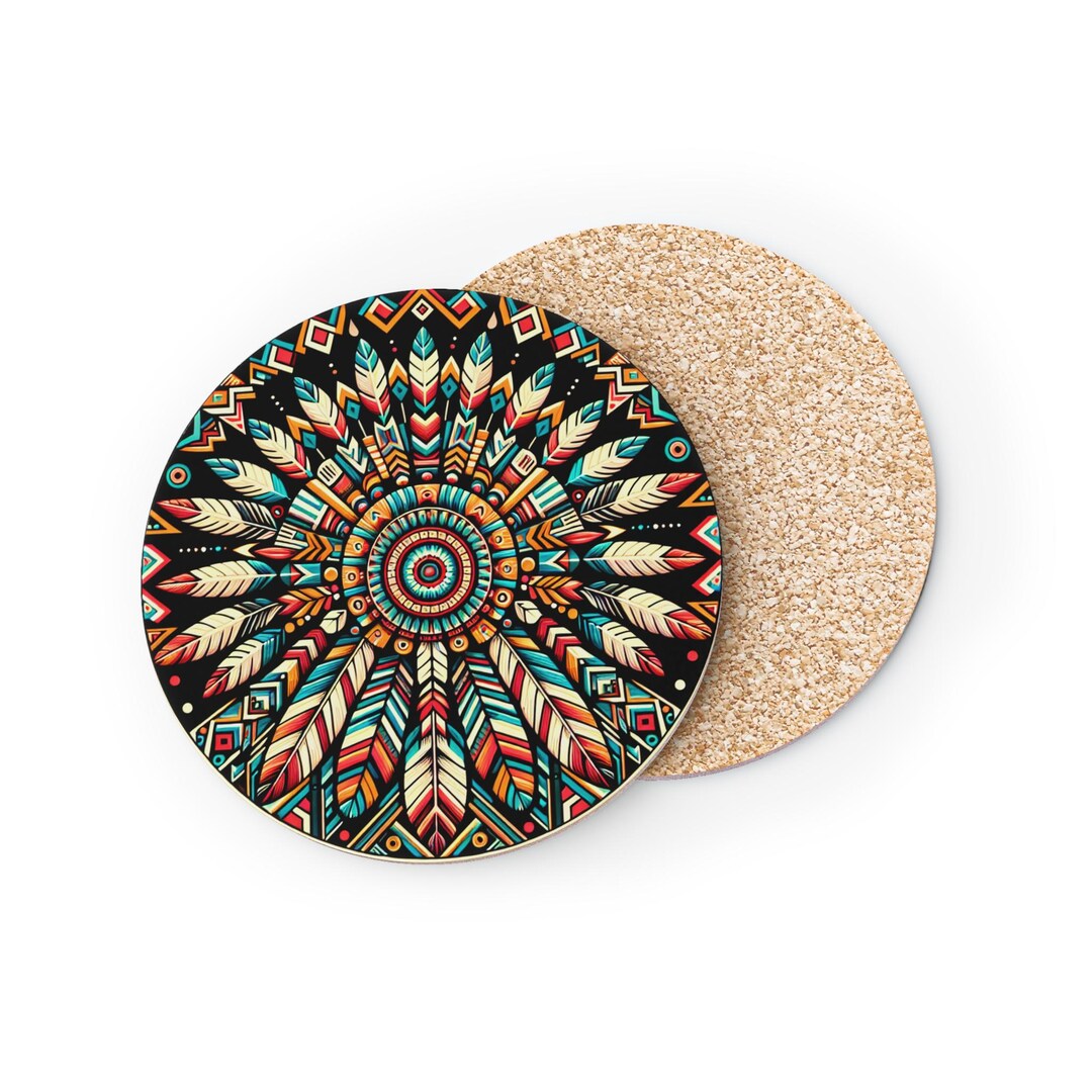 Coasters, Native Coaster, Tribal Coaster, Indigenous Coaster, Southwest ...