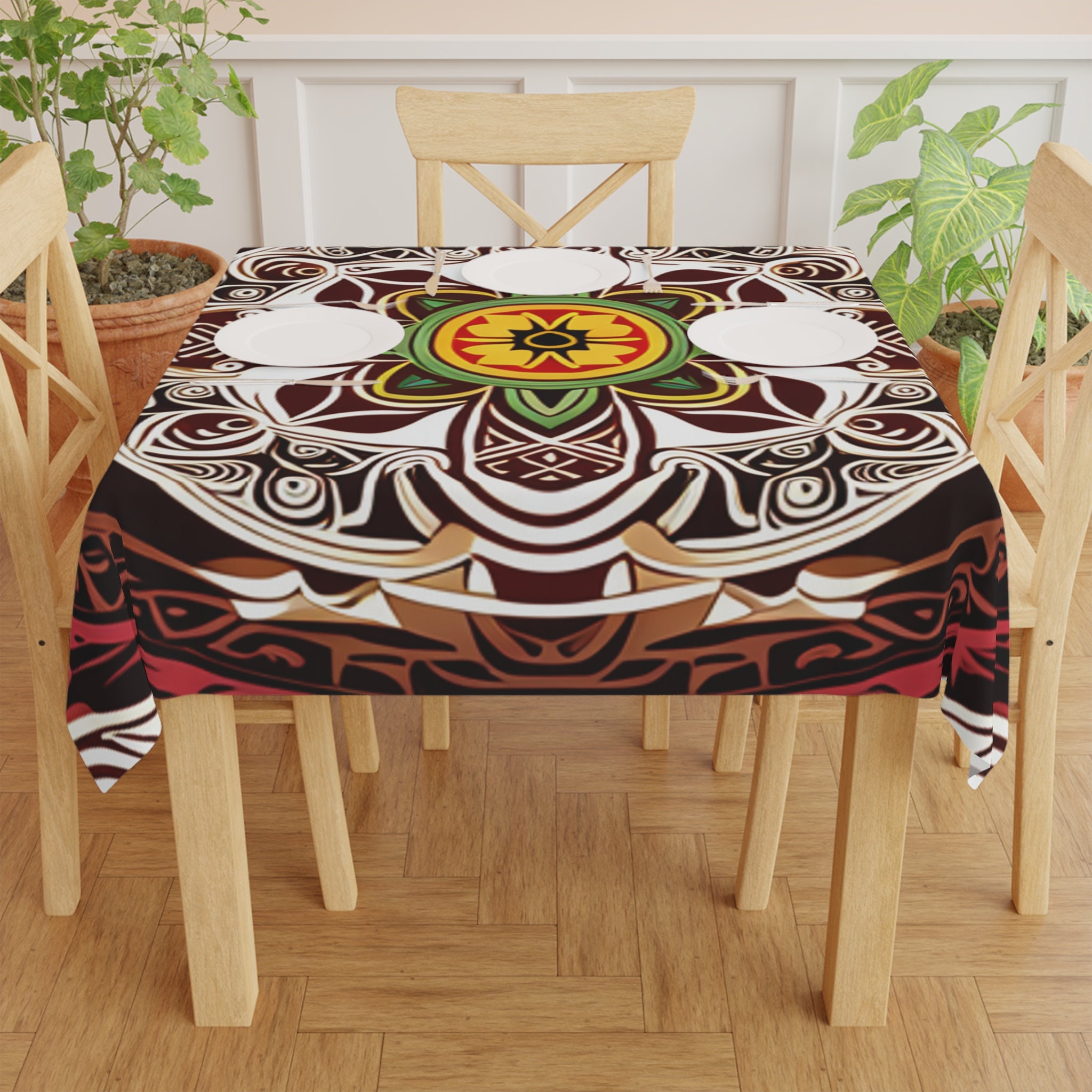 Tablecloth, Polynesian Tablecloth, Hawaiian Tablecloth, Native ...