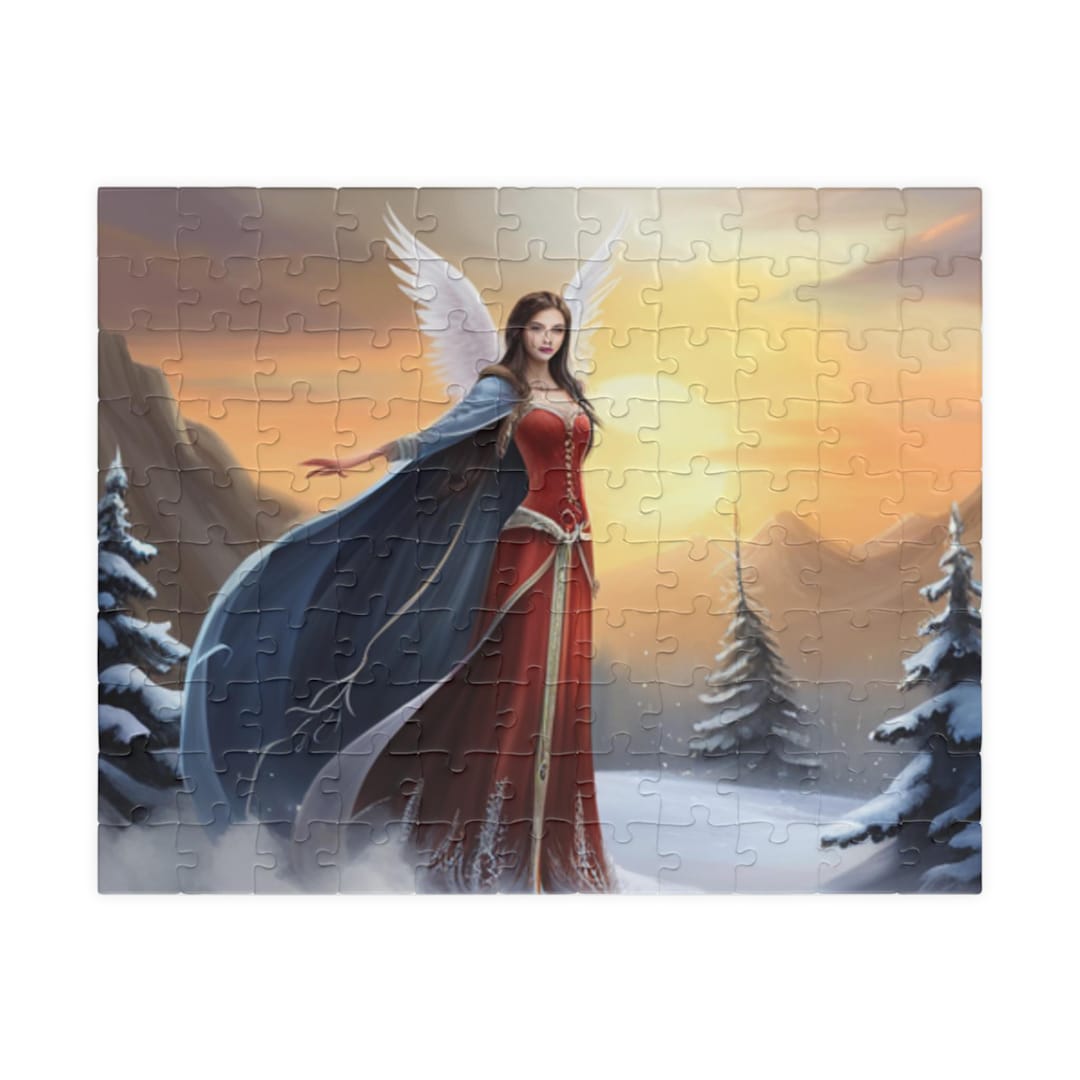 Puzzle 110, 252, 520-piece Angel, Angel Woman Puzzle, Fantasy Angel ...