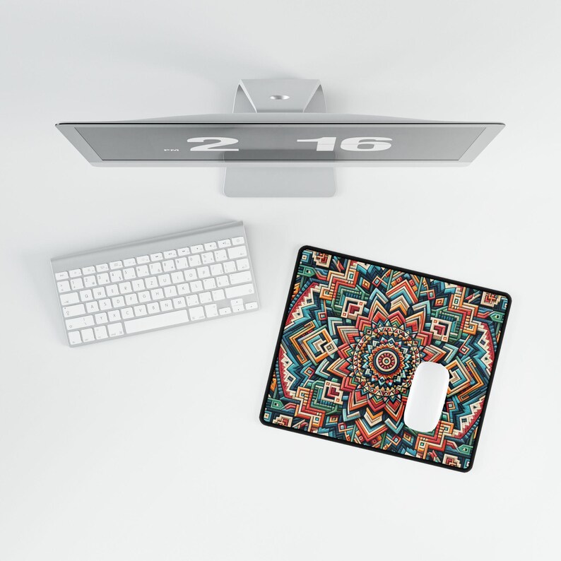 Indigenous Desk Mat - Ethnic Table Pad, Native American Workspace Decor ...