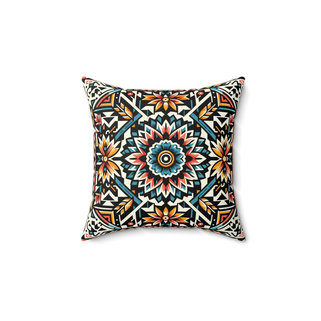 Southwest Pillow, Native Pillow, Tribal Pillow, Spanish Pillow, Mexican ...