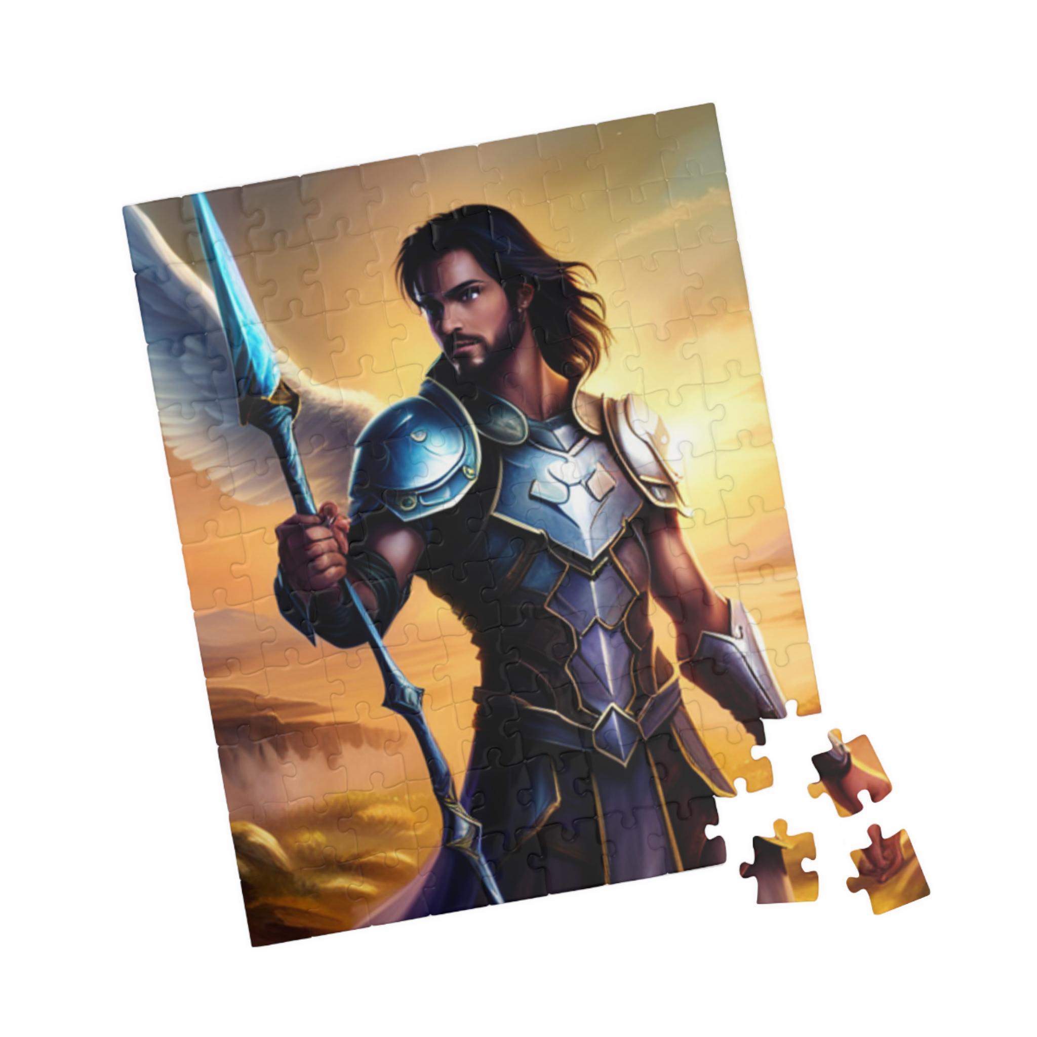 Archangel Jigsaw Puzzle Angelic Puzzle, Religious Puzzle, Spiritual ...
