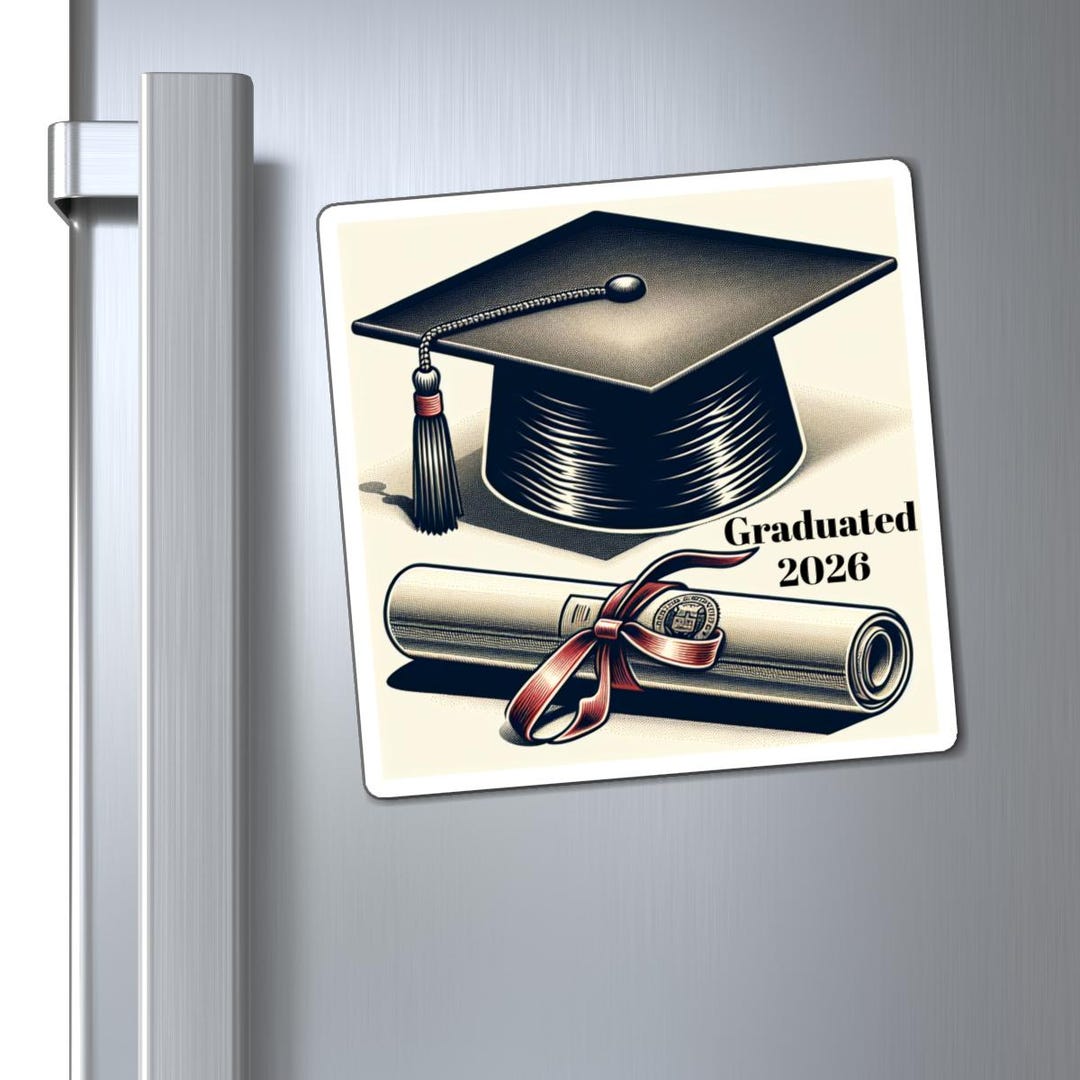 Graduation Magnets - Celebrate 2026 With Unique Graduate Designs ...