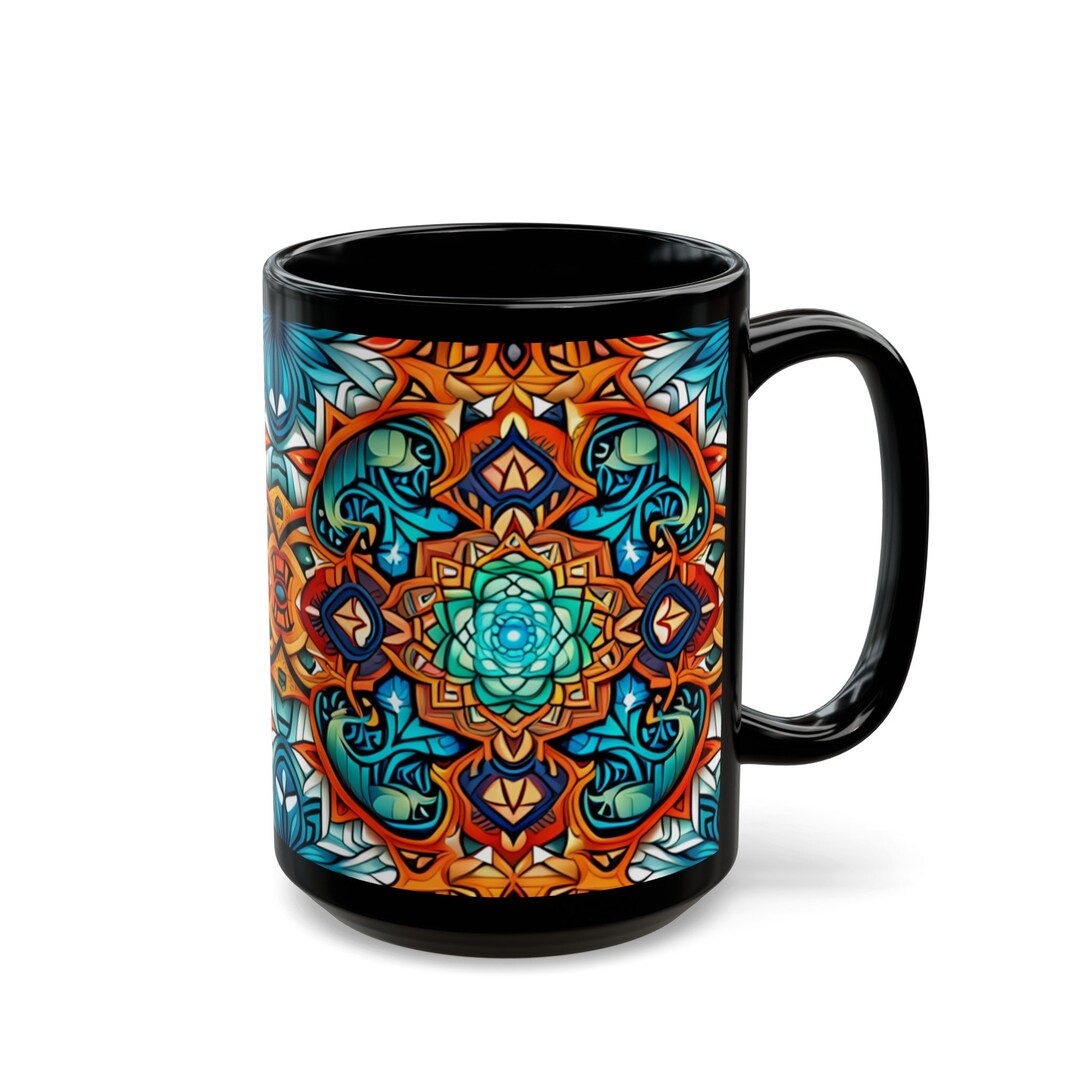 Tribal Mug, Indian Mug, Native Mug, Indigenous Mug, African Mug, Boho ...