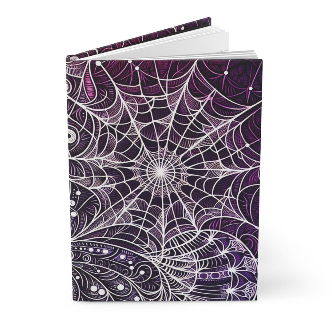 Spider Web Journal, Unique Friend Journal - Hardcover Journal Matte ...