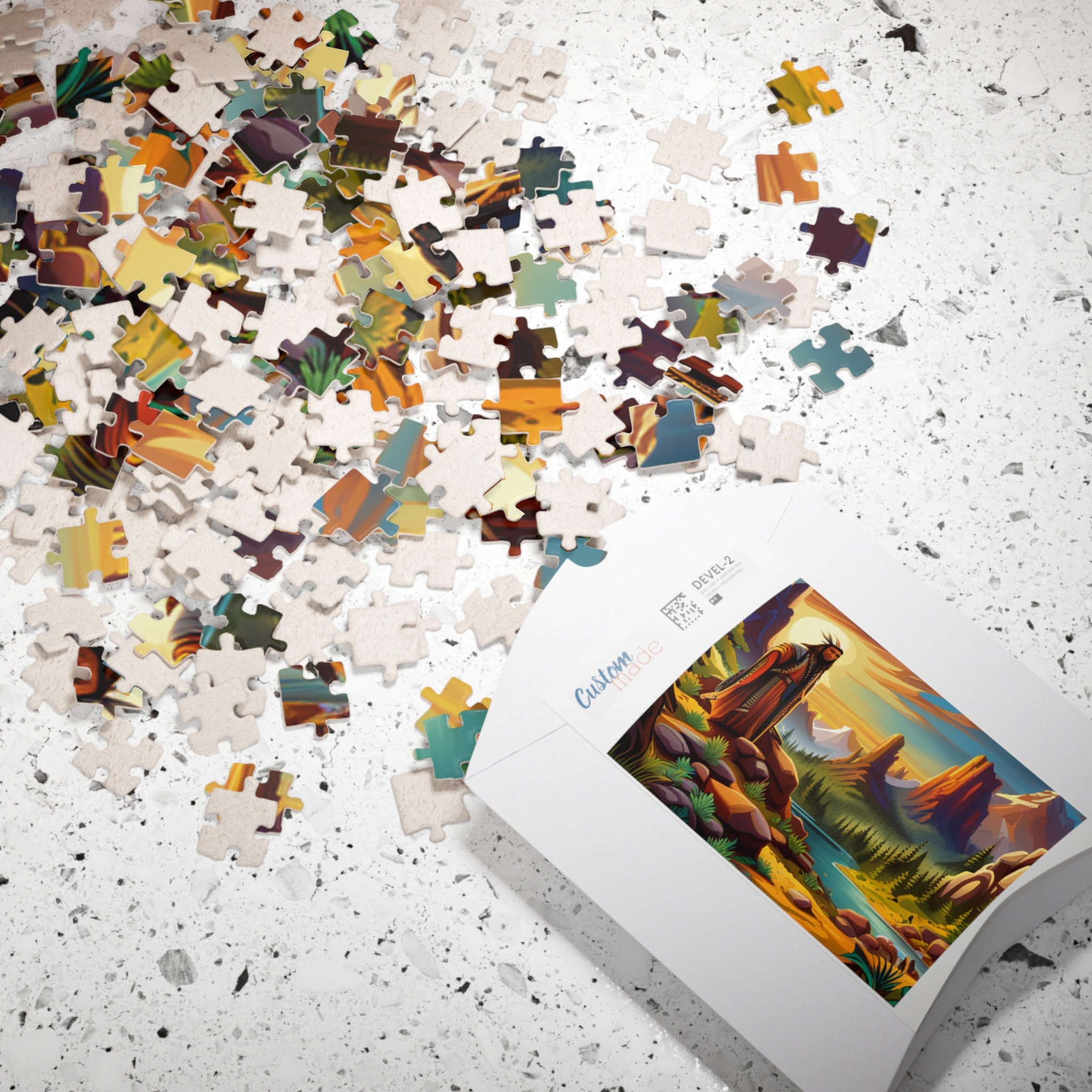 Puzzle 110, 252, 520-piece, Native American Puzzle, Indian Puzzles ...