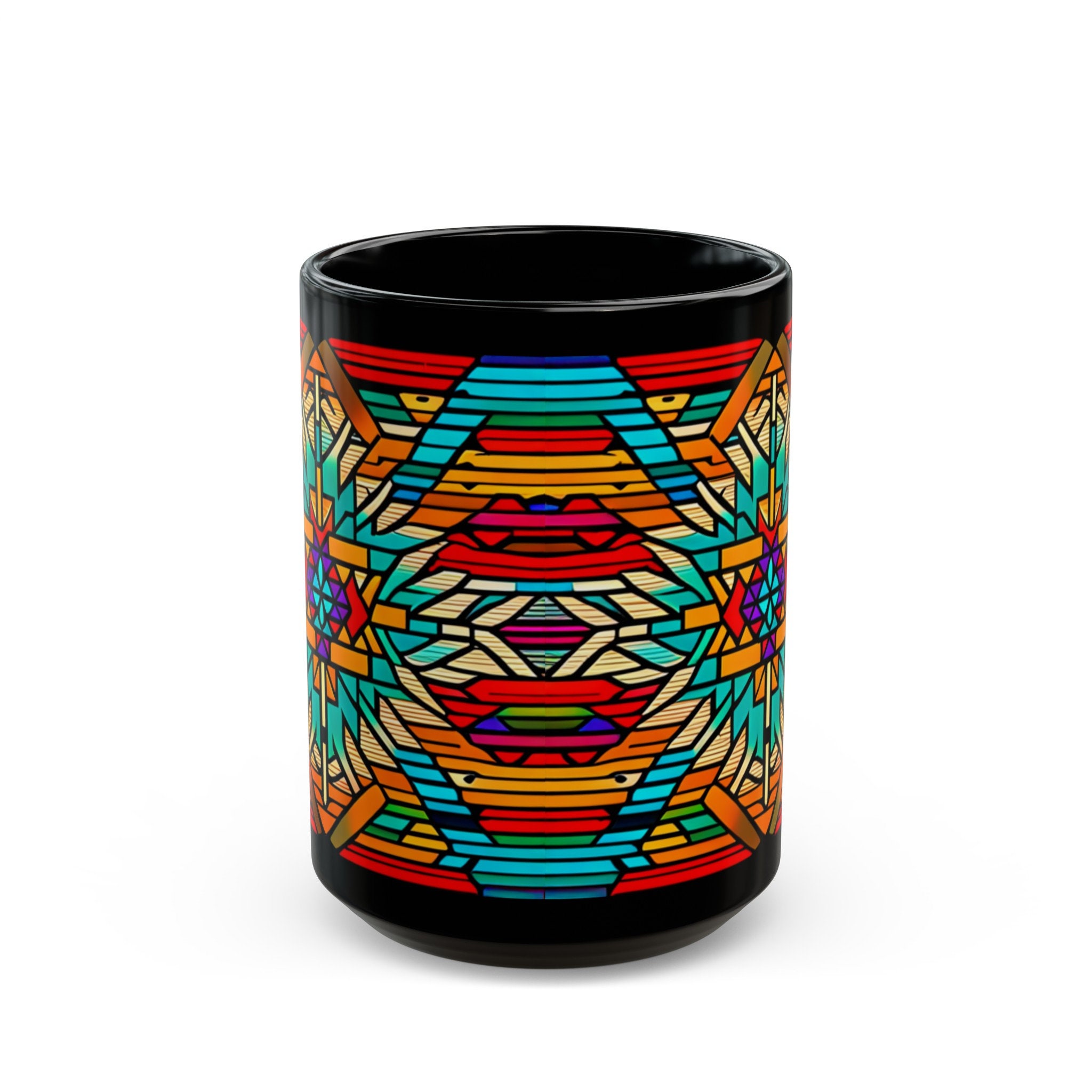 Tribal Pattern Mug 11oz, 15oz, Native Mug, Indigenous Mug, African Mug ...