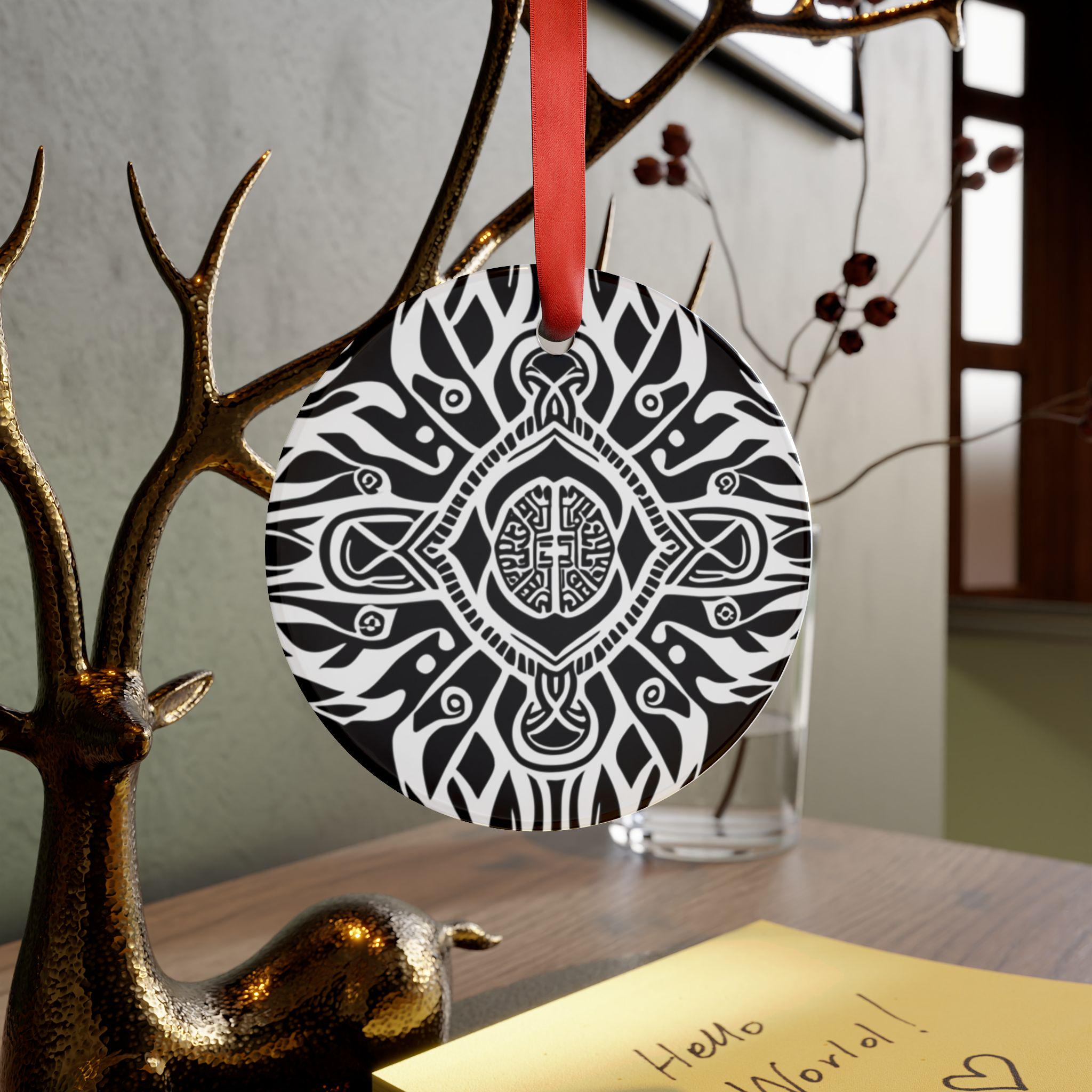 Acrylic Ornament: Polynesian Styled Christmas Tree Decor, Holiday ...