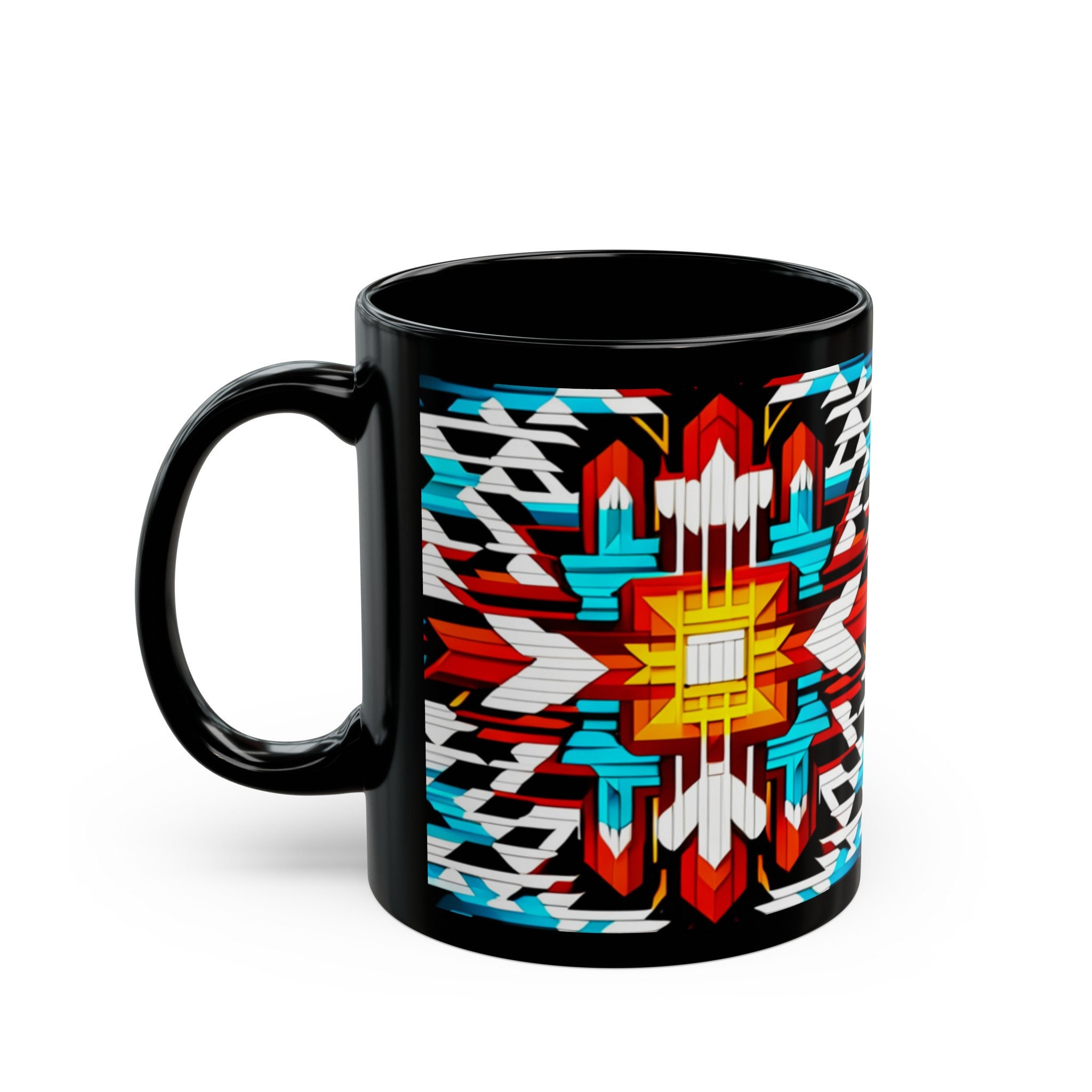 Tribal Mug 11oz, 15oz, Native Mug, Indigenous Mug, African Mug, Indian ...