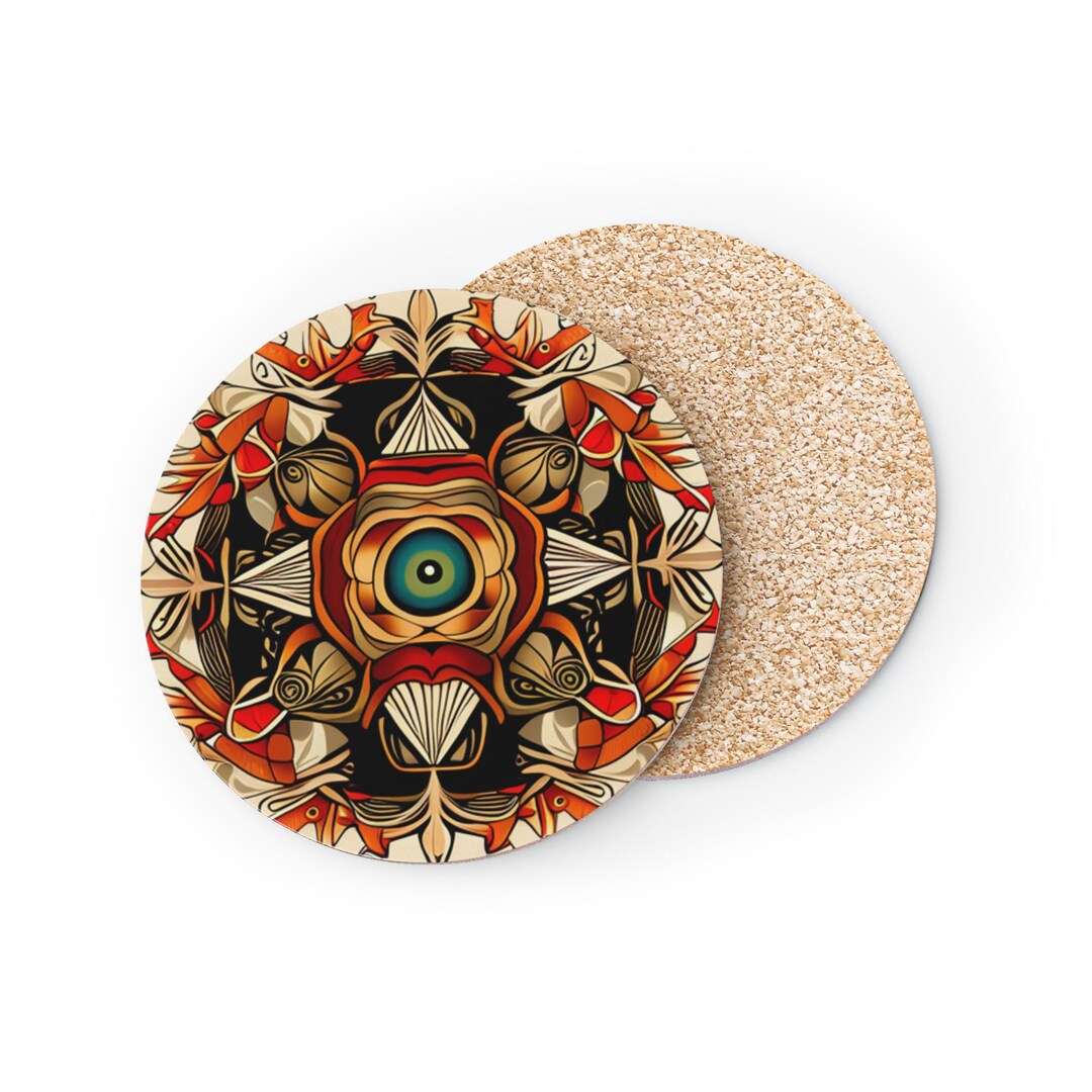 Indigenous Coasters, Tribal Drink Coasters, Native American Table ...