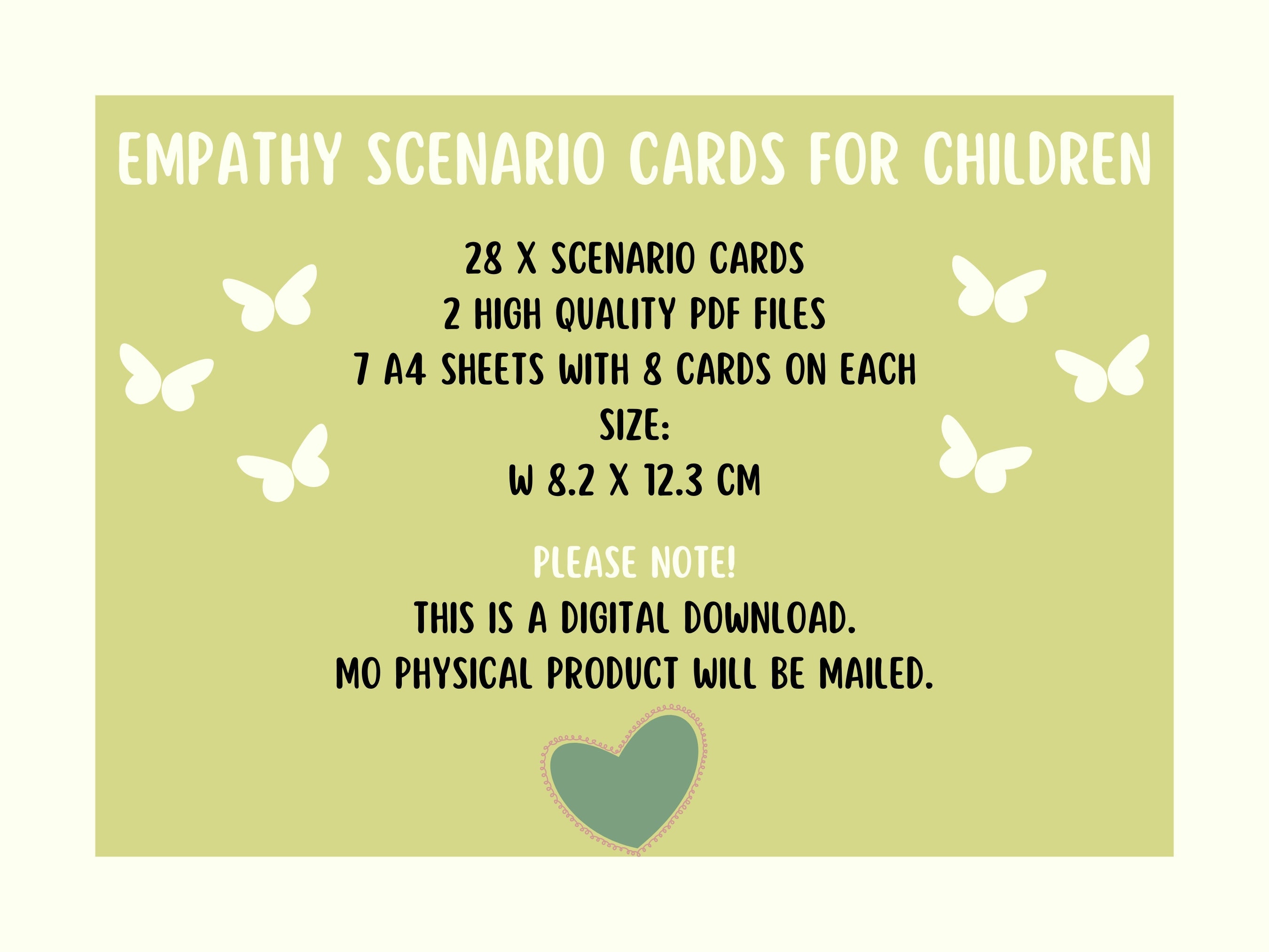 28 Anger Scenario Cards for Children, Printable Cards for Kids, Mental ...