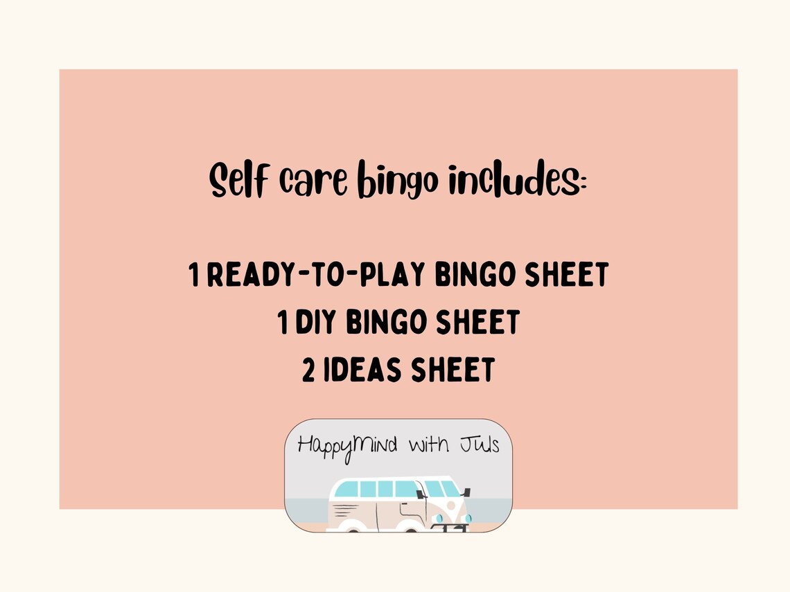 Self Care Bingo Cards, Printable, Mental Health, Mindfulness, Wellness ...
