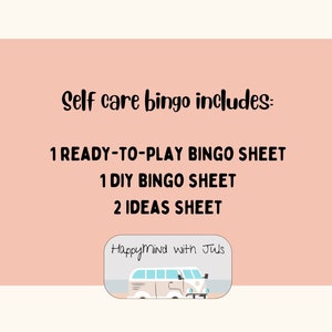 Self Care Bingo Cards, Printable, Mental Health, Mindfulness, Wellness ...