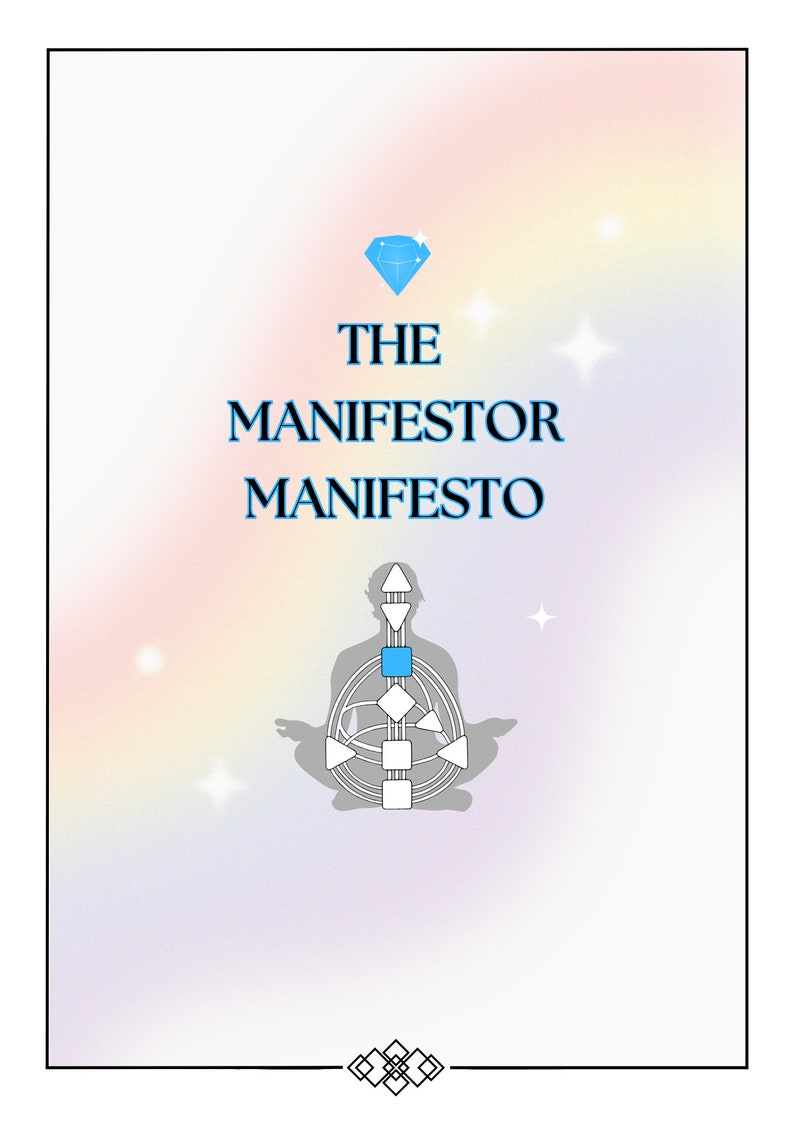 Manifestor Manifesto- Guidebook for Manifestors in Human Design - Etsy