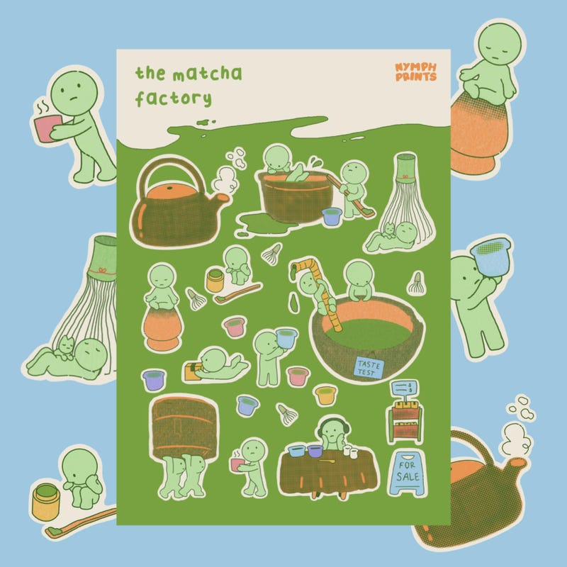 Smiski Stickers - Etsy
