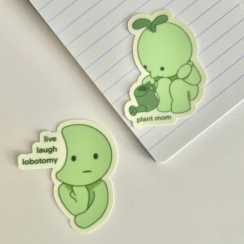 Smiski Stickers - Etsy