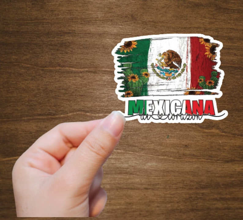 Mexico Flag Vinyl Sticker Decal-laptop Decal Sticker-tumbler Cup Decal Sticker-waterproof ...