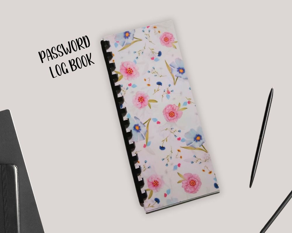 Account Password Logbook Tracker-notebook-planner-journal-small Compac ...