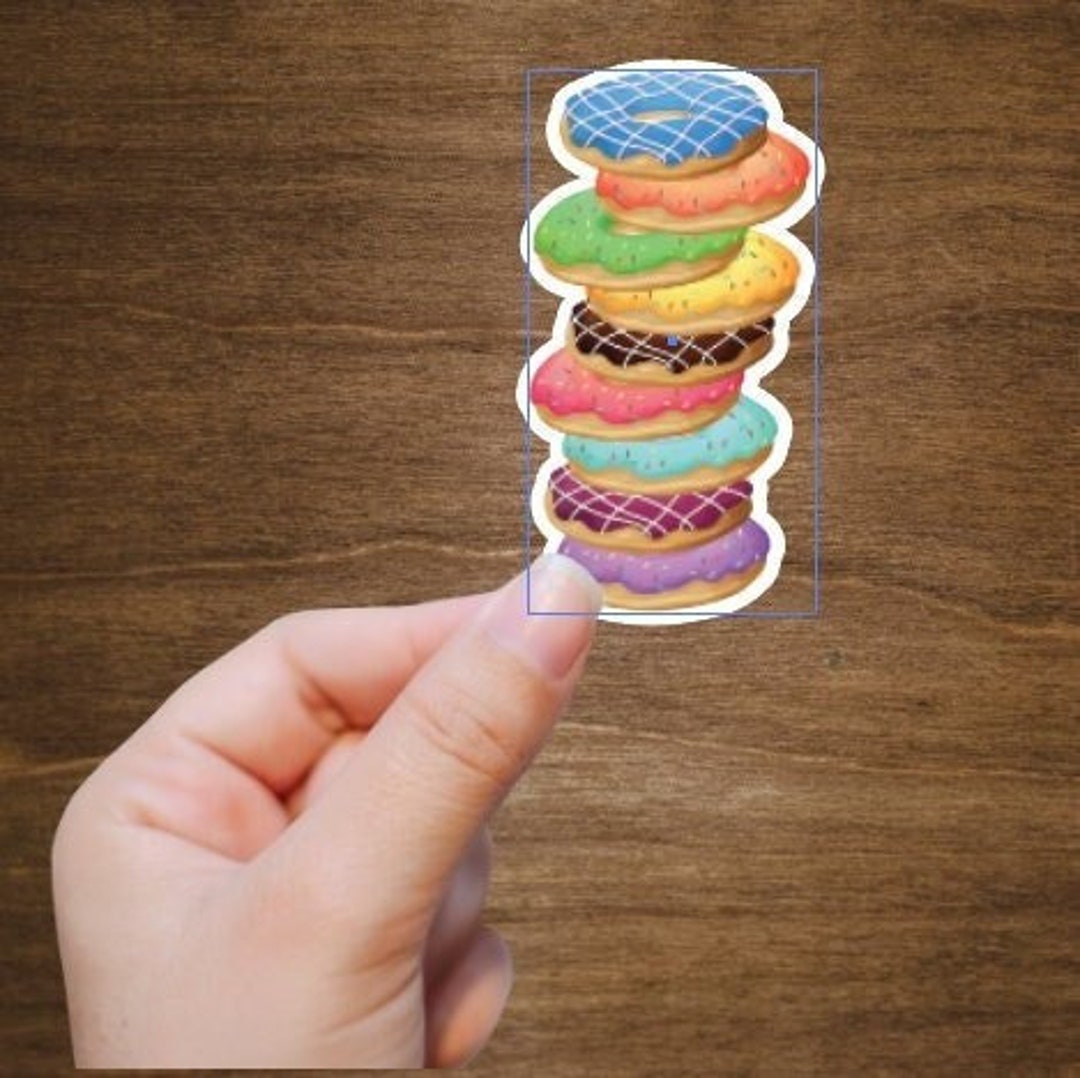Sweet Donuts Vinyl Sticker Decal-laptop Decal Sticker-tumbler Cup Decal ...