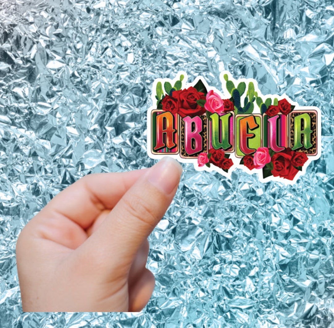 Abuela Vinyl Sticker Decal-laptop Decal Sticker-tumbler Cup Decal ...