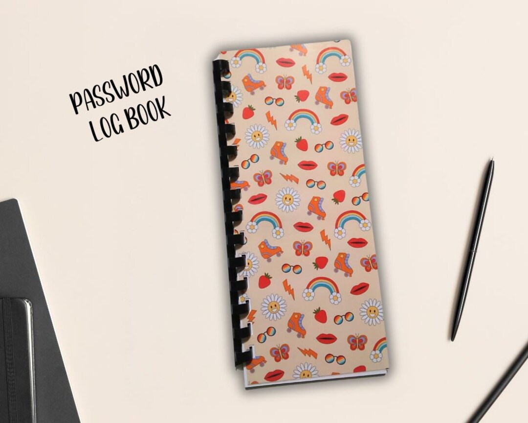 Account Password Logbook Tracker-notebook-planner-journal-small Compac ...