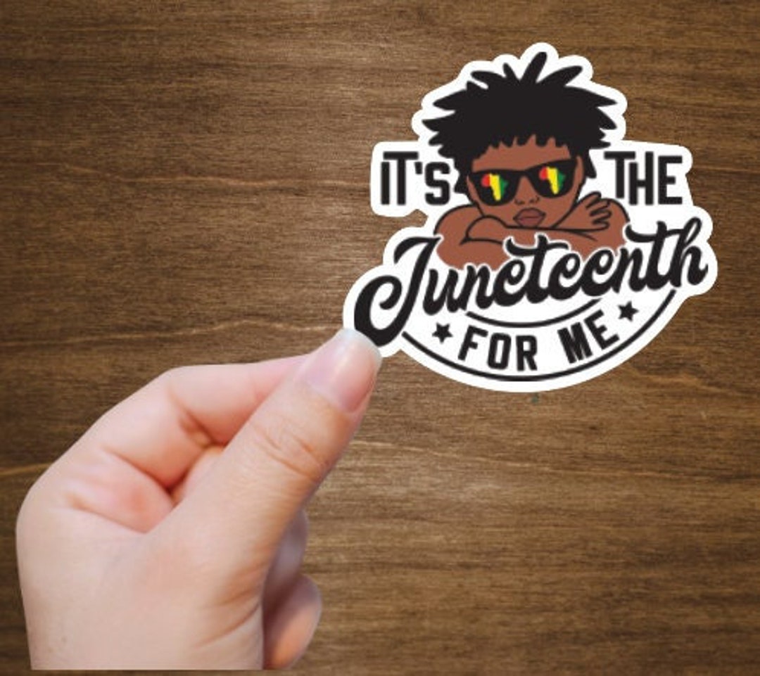 Juneteenth Vinyl Sticker Decal-laptop Decal Sticker-tumbler Cup Decal ...