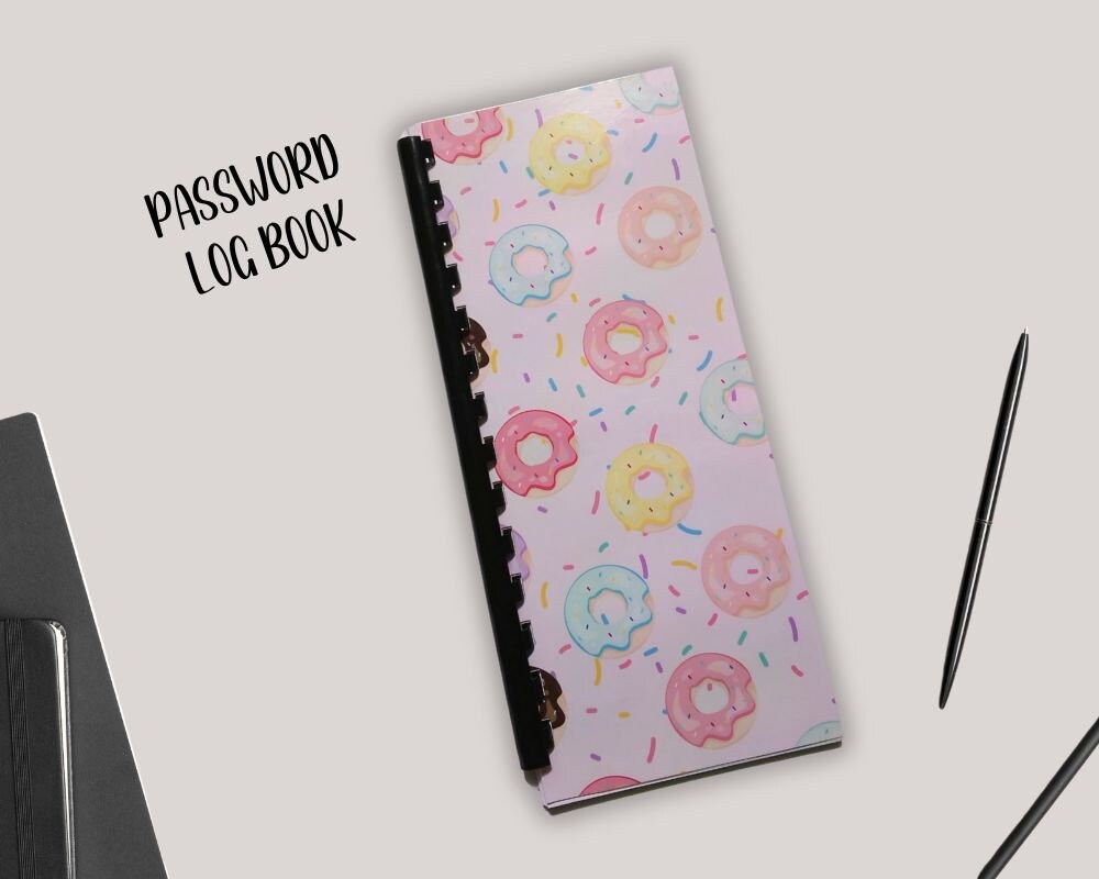 Account Password Logbook Tracker-notebook-planner-journal-small Compac ...