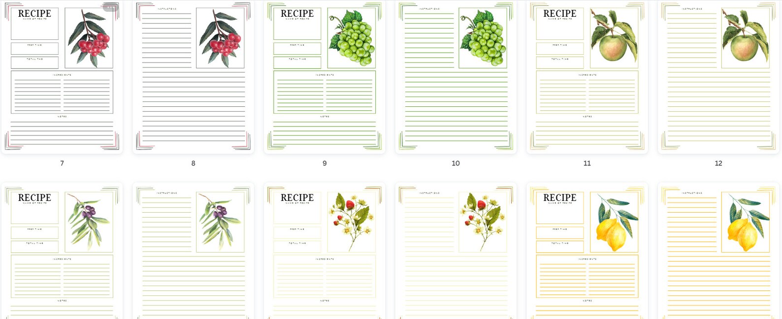 Custom Cookbook PDF, Downloadable Recipie Book - Etsy
