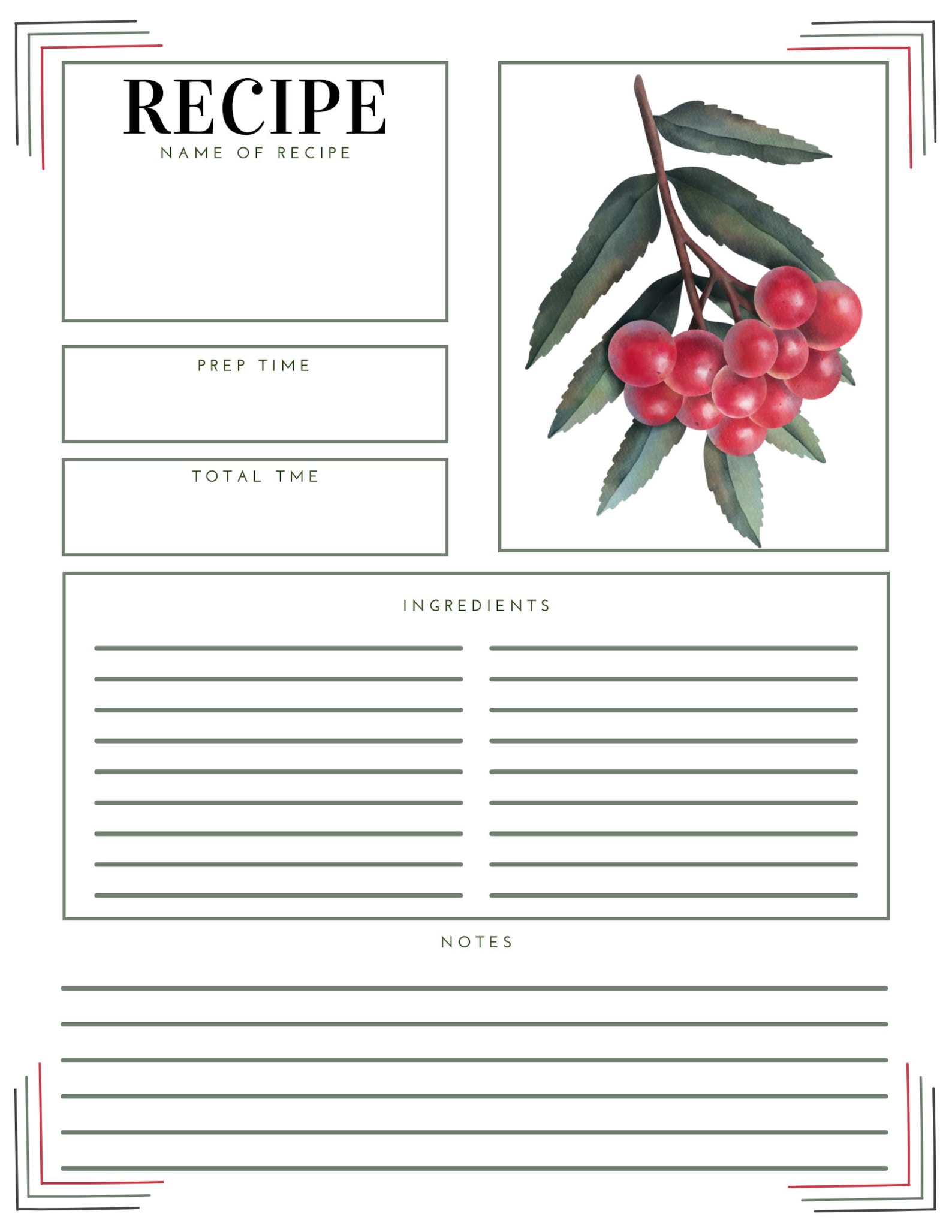 Custom Cookbook PDF, Downloadable Recipie Book - Etsy