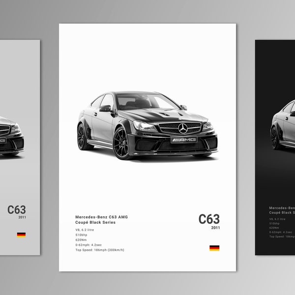 Mercedes Benz Amg Posters - Etsy