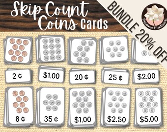 Skip Counting Task Cards - Etsy