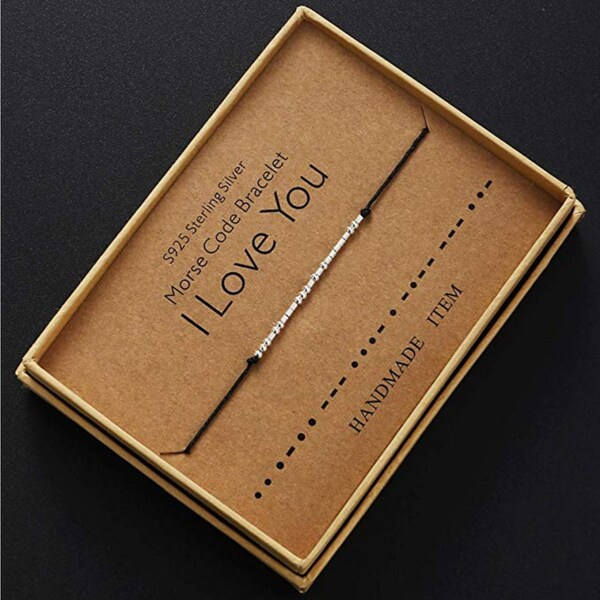Morse Code I Love You Bracelets - Etsy