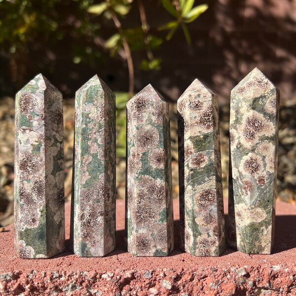 Russian Flower Agate - Etsy