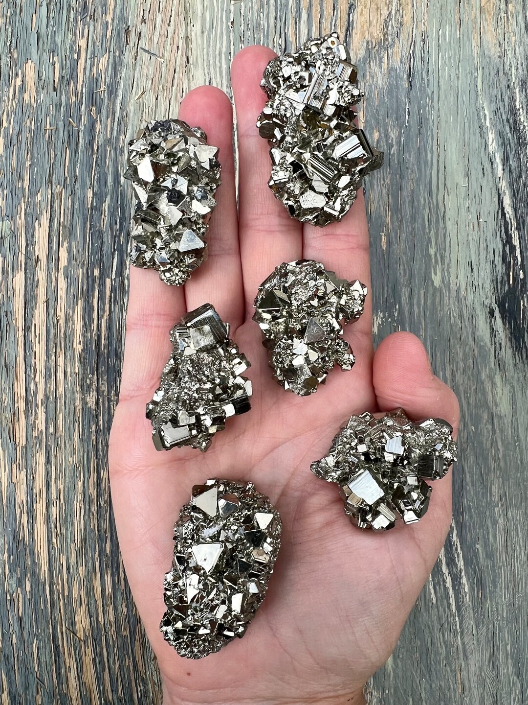 Octahedral Pyrite Nuggets From Peru - Grade AA - Etsy