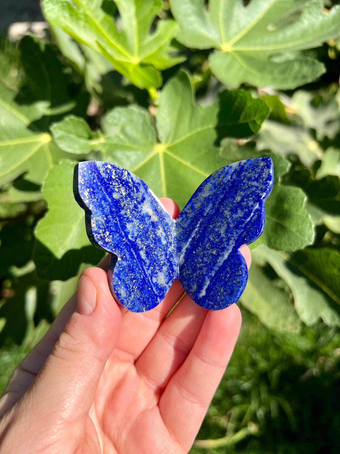 Lapis Lazuli 3D Butterflies | Lapis Butterfly Carving - Etsy