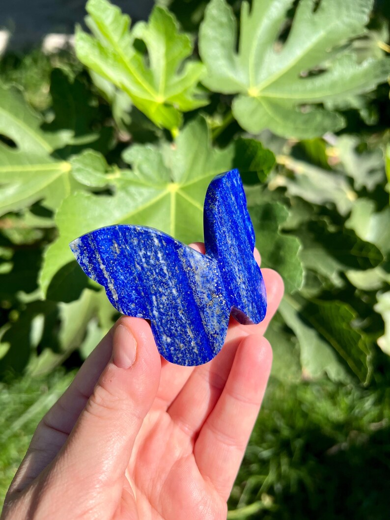 Lapis Lazuli 3D Butterflies | Lapis Butterfly Carving - Etsy
