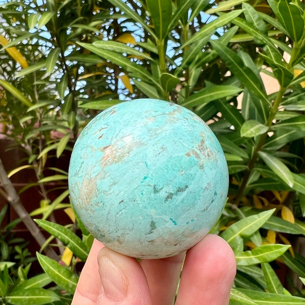 Turquoise Sphere - Etsy