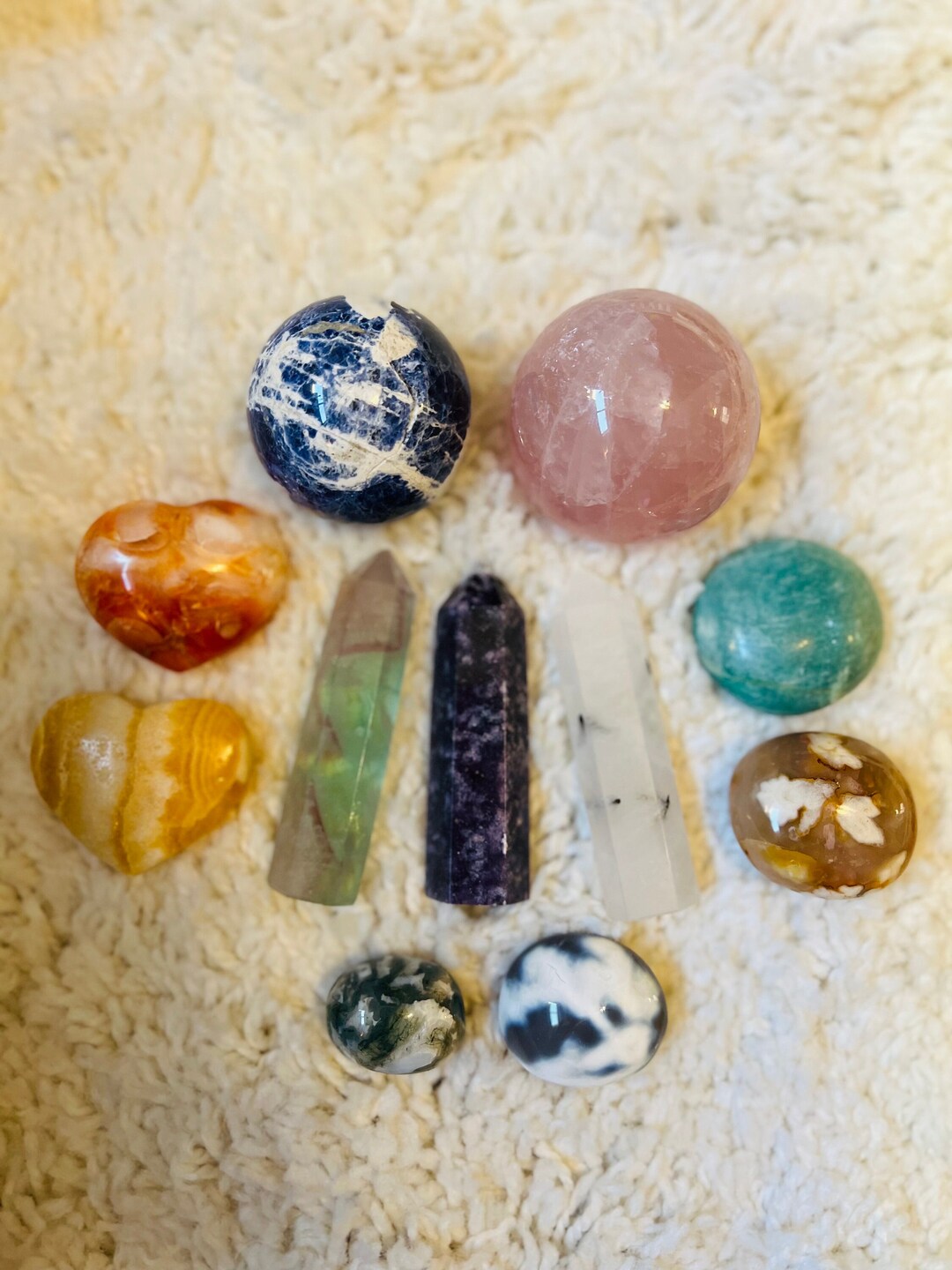 Crystal Starter Kit | Beginner Crystal Set | Crystal Box Set (11 Piece ...