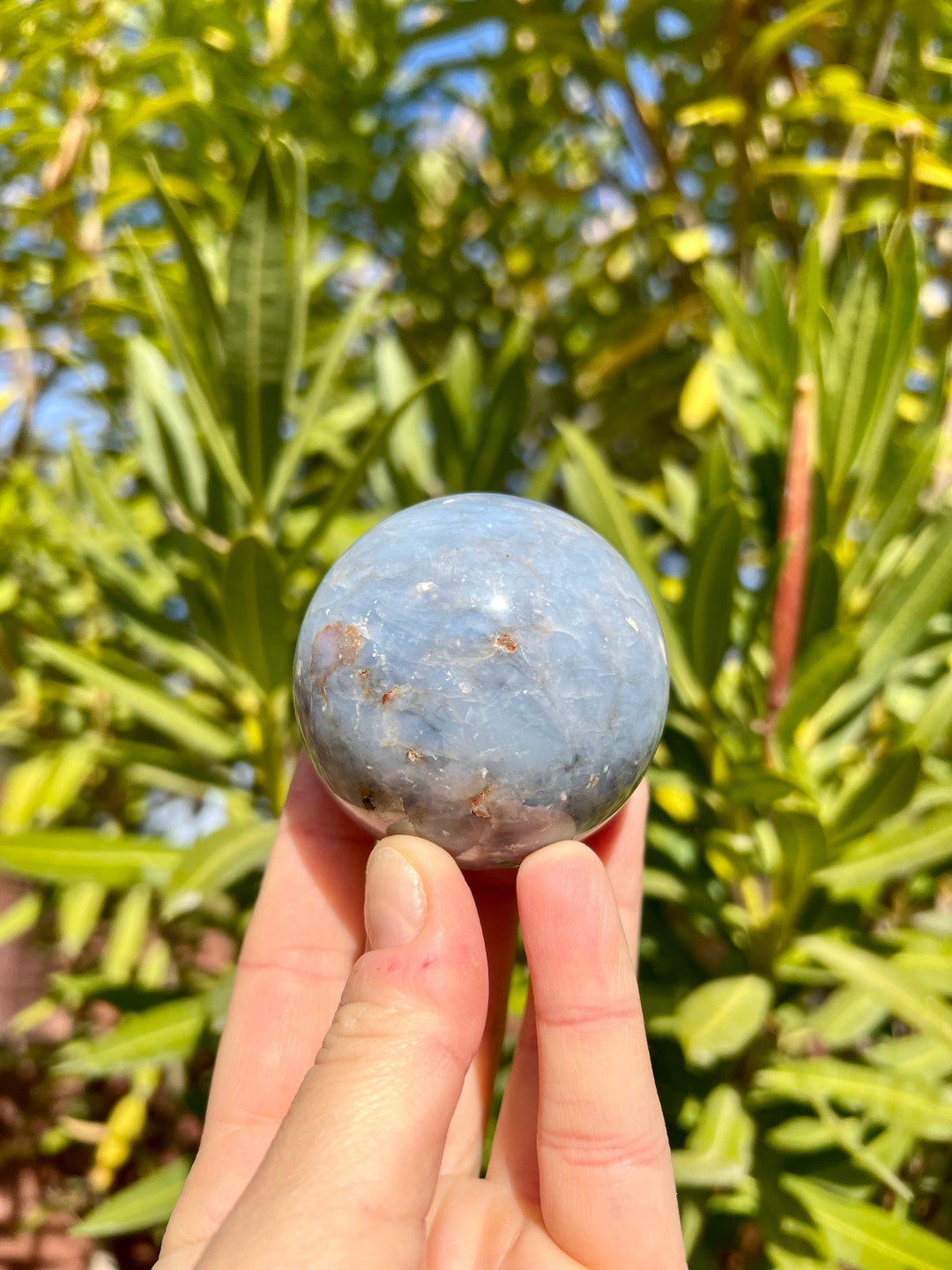 Madagascar Blue Opal Sphere - Etsy