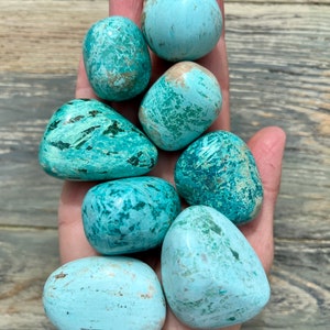 Peruvian Turquoise Palm Stones | Genuine Turquoise Pocket Stones ...