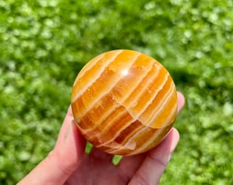 Large High Quality Chocolate Calcite Sphere (94mm) - Etsy