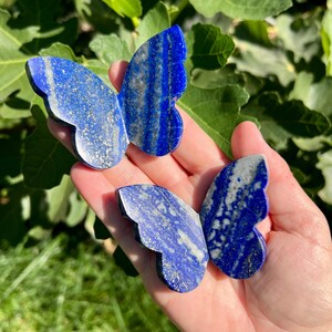Lapis Lazuli 3D Butterflies | Lapis Butterfly Carving - Etsy
