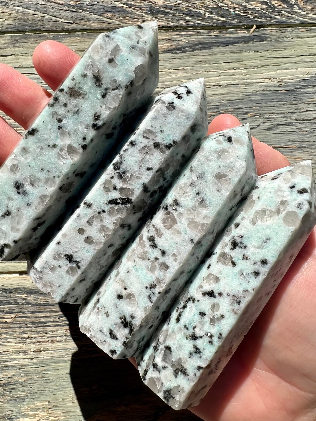 Kiwi Jasper Points - Polished (one Point) - Etsy