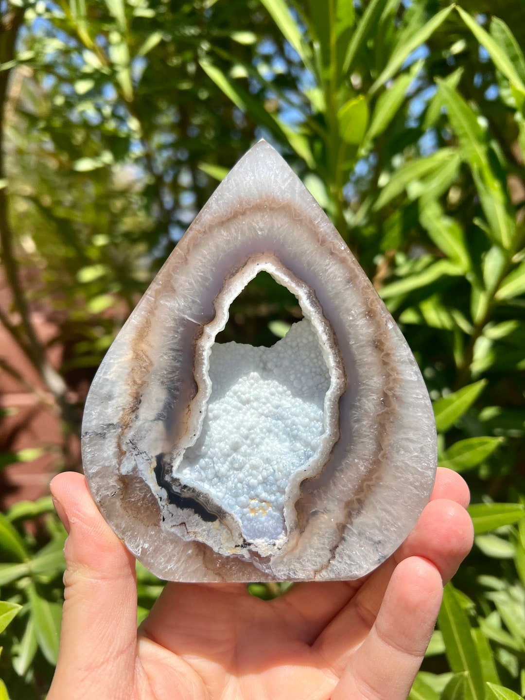 Botryoidal Agate X Quartz Flame From Brazil - AAA Grade - Etsy