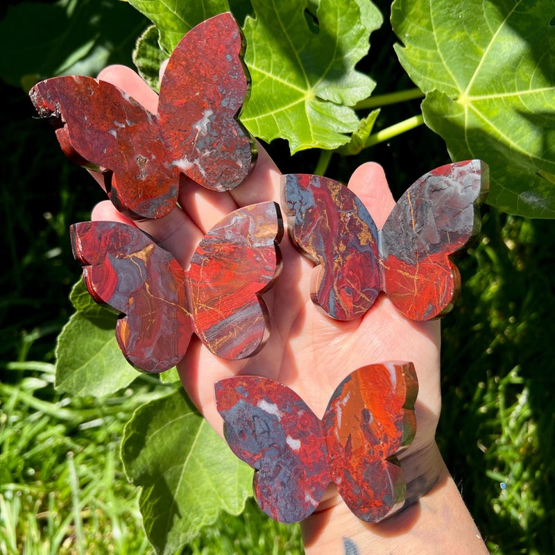 Imperial Jasper Charms - Etsy