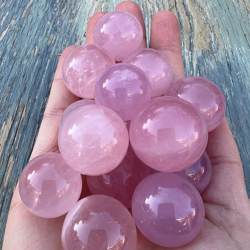 Faceted Rose Quartz - Etsy