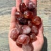 Fire Quartz Tumbled Stones Rainbow Inclusions one Piece - Etsy