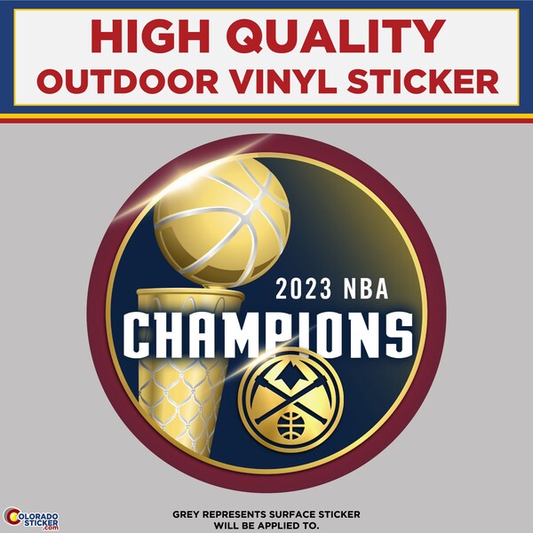 Denver Nuggets Stickers - Etsy