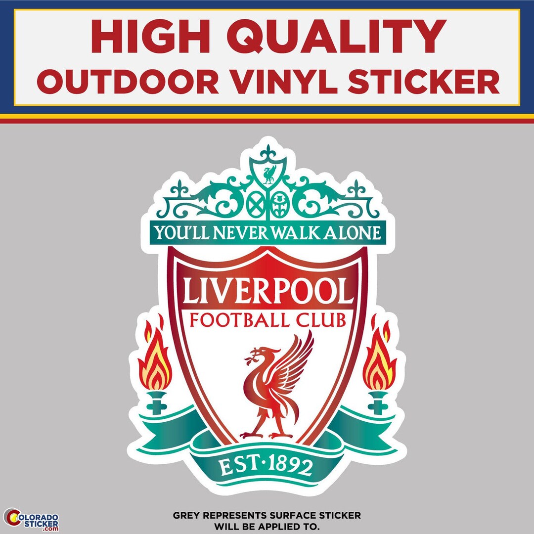 Liverpool Football Club, High Quality Vinyl Stickers - Etsy